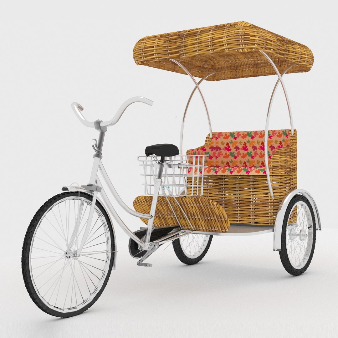 Bike Rickshaw 2 V2 3D Model - TurboSquid 1638227