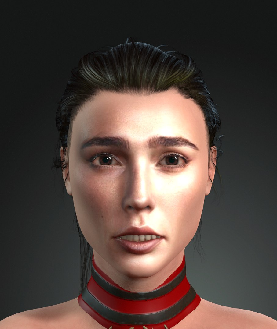 3D Gal Gadot Character Design 3D Model Ready For With Arabic Dancing ...