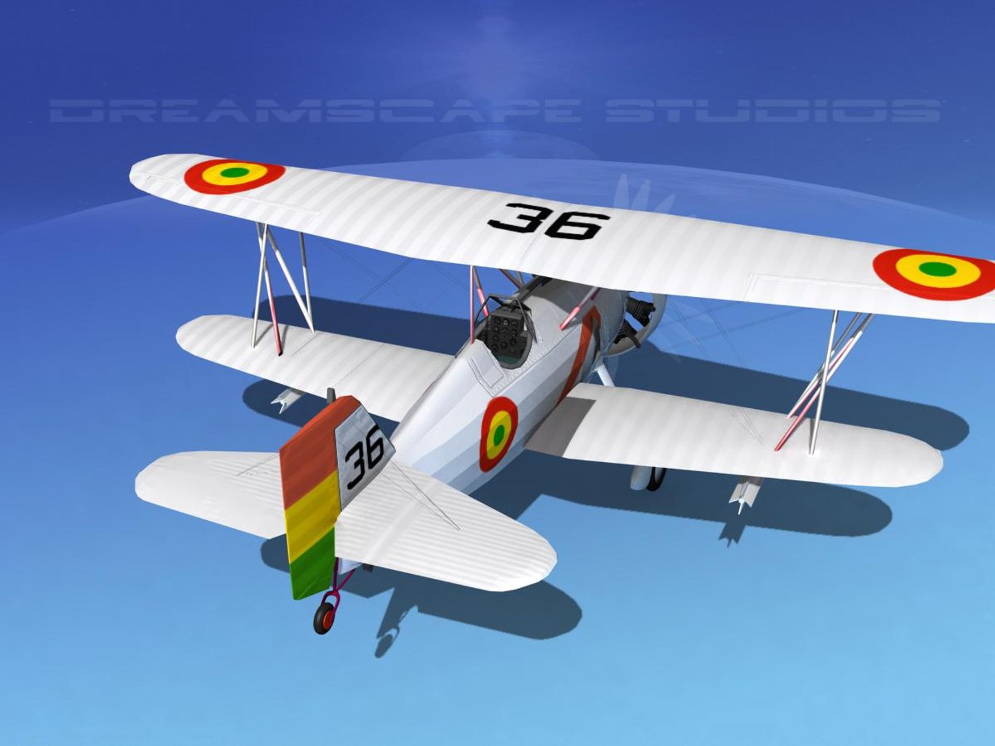 Max Curtiss Fighter Goshawk