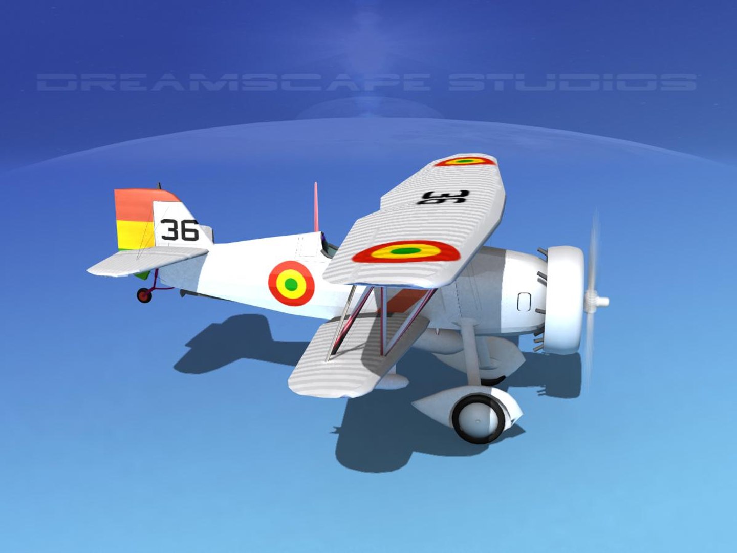 Max Curtiss Fighter Goshawk