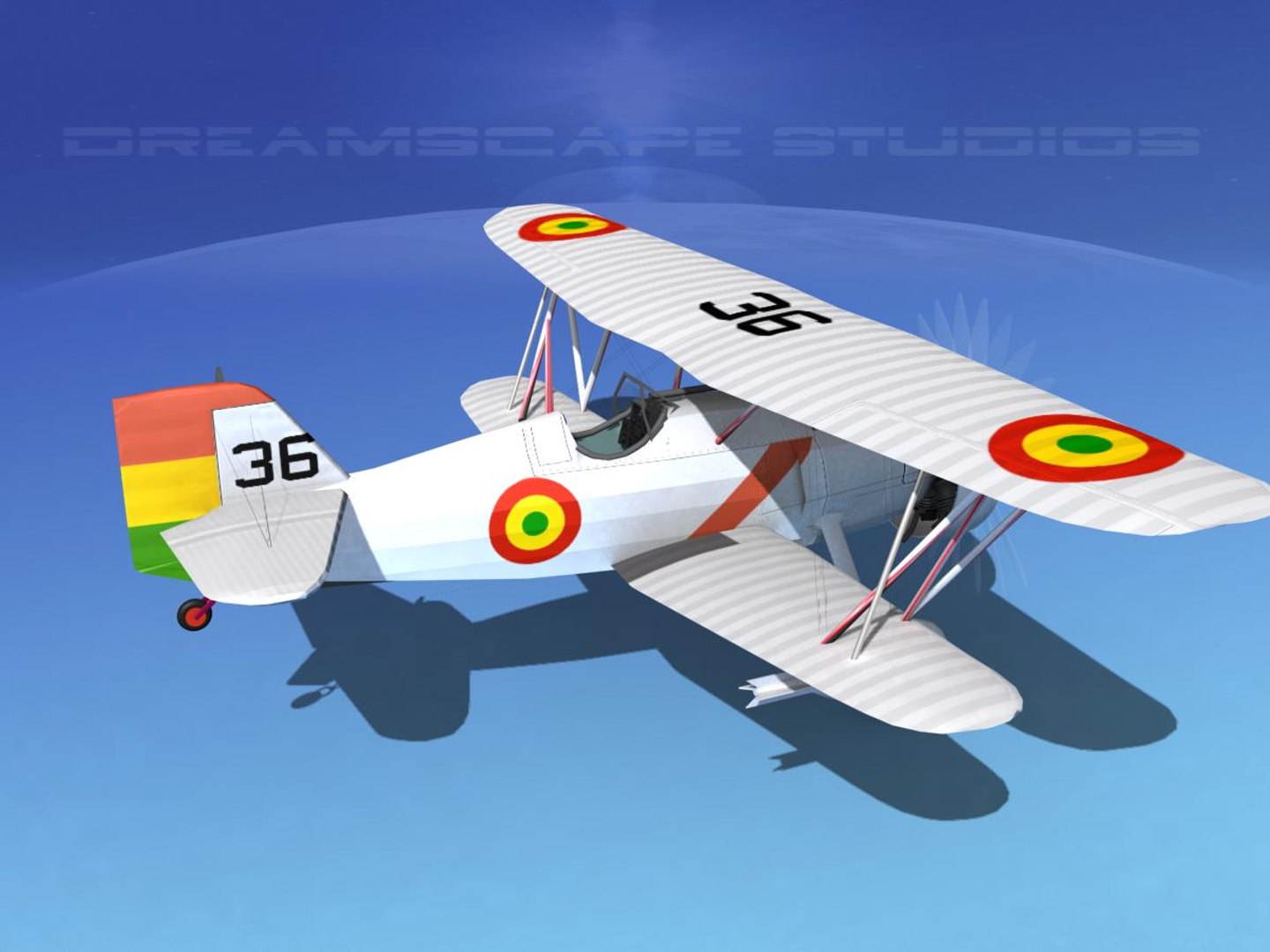 Max Curtiss Fighter Goshawk