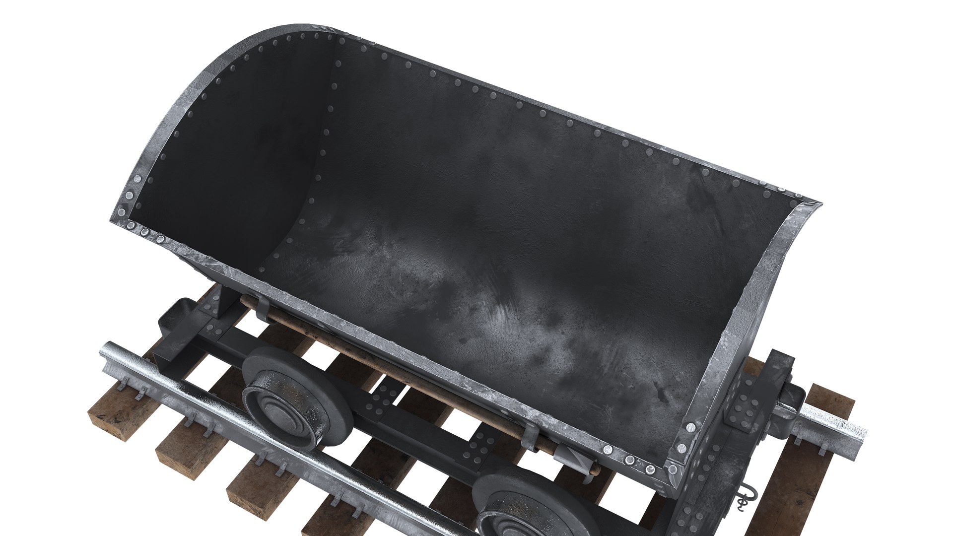 3D Model Mine Cart - TurboSquid 2210225