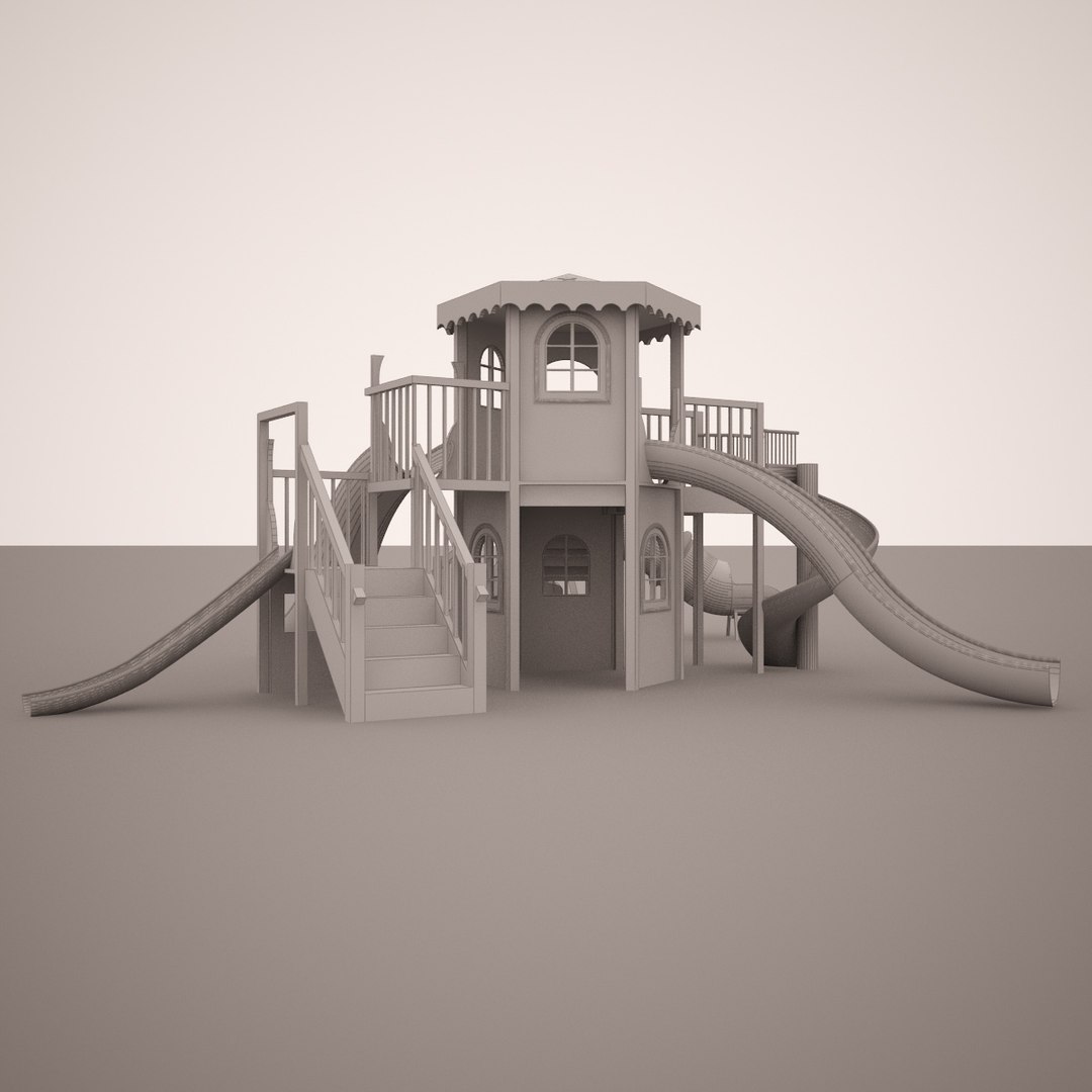 Childs Slide 3D Model - TurboSquid 1334202
