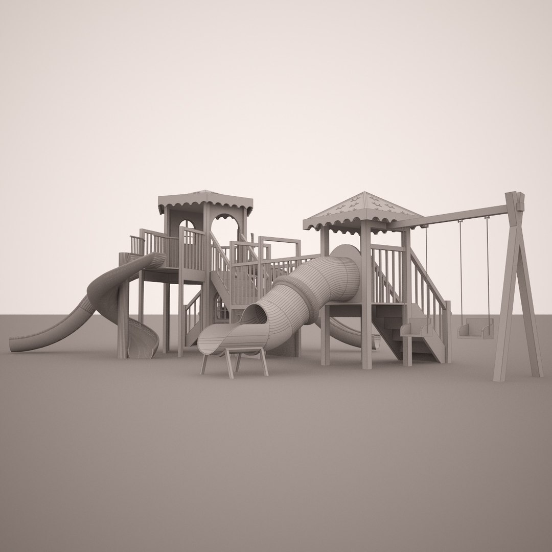 Childs Slide 3D Model - TurboSquid 1334202