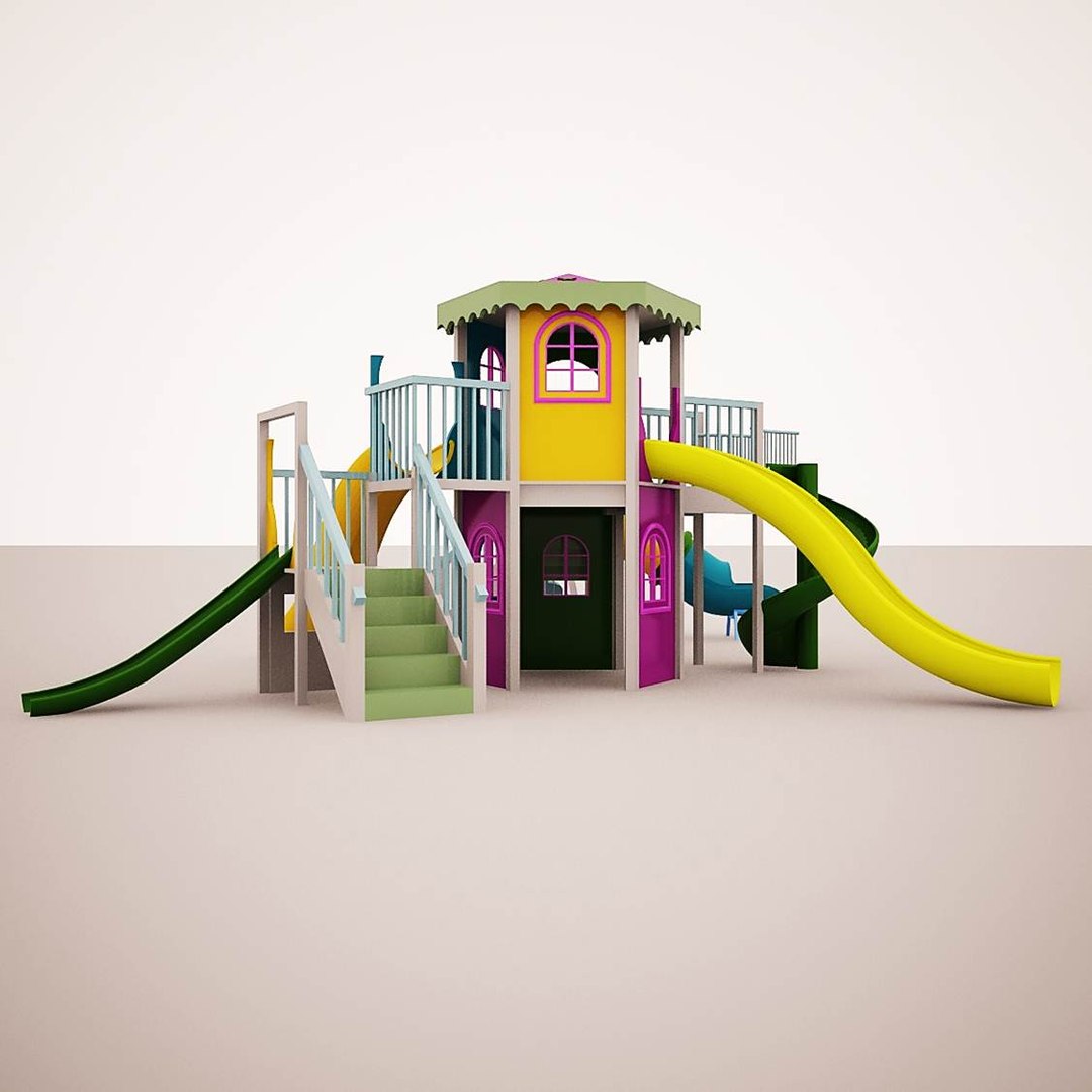Childs Slide 3D Model - TurboSquid 1334202