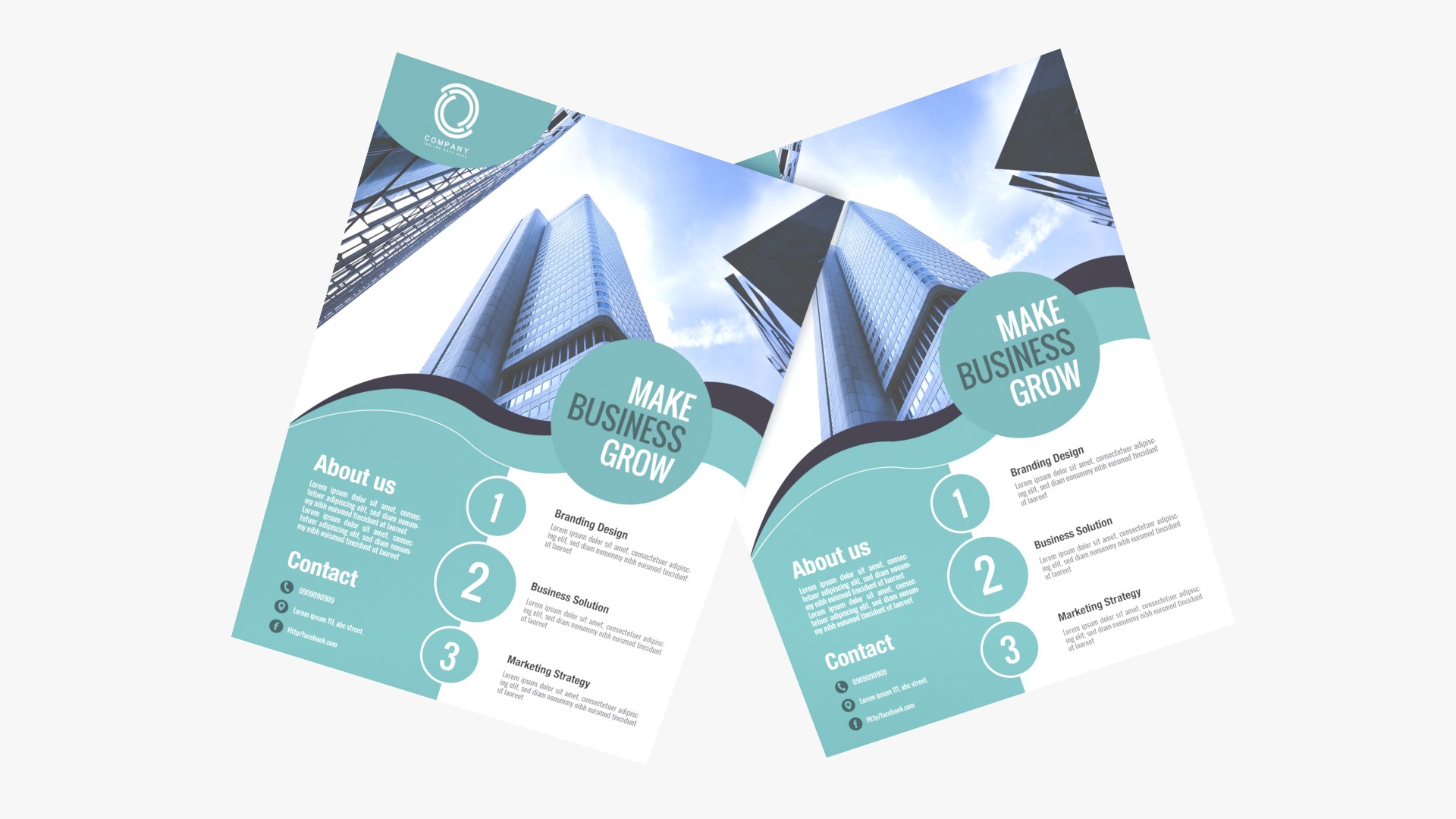 3D Flyer Design - TurboSquid 1506553