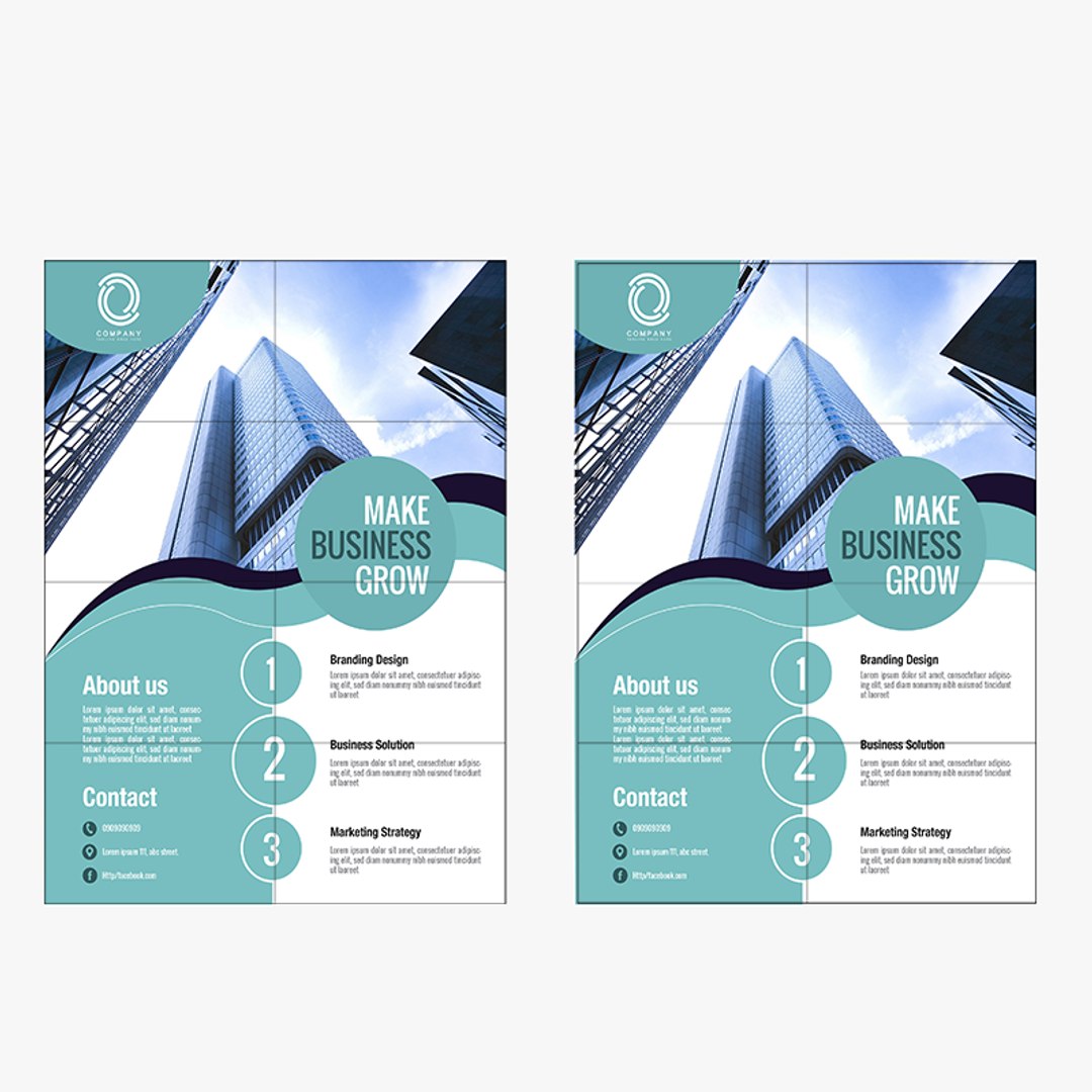 3D Flyer Design - TurboSquid 1506553