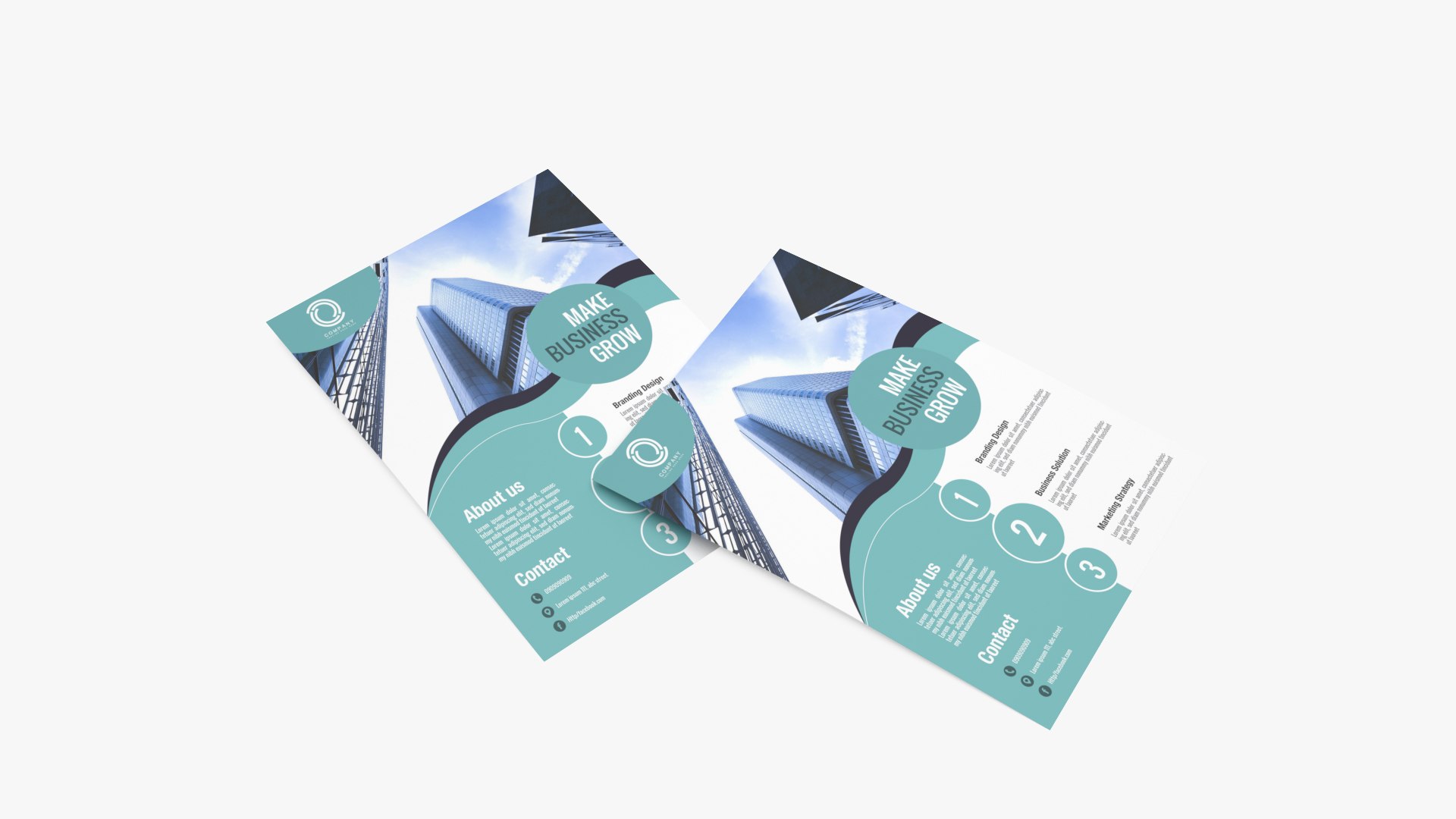 3D Flyer Design - TurboSquid 1506553