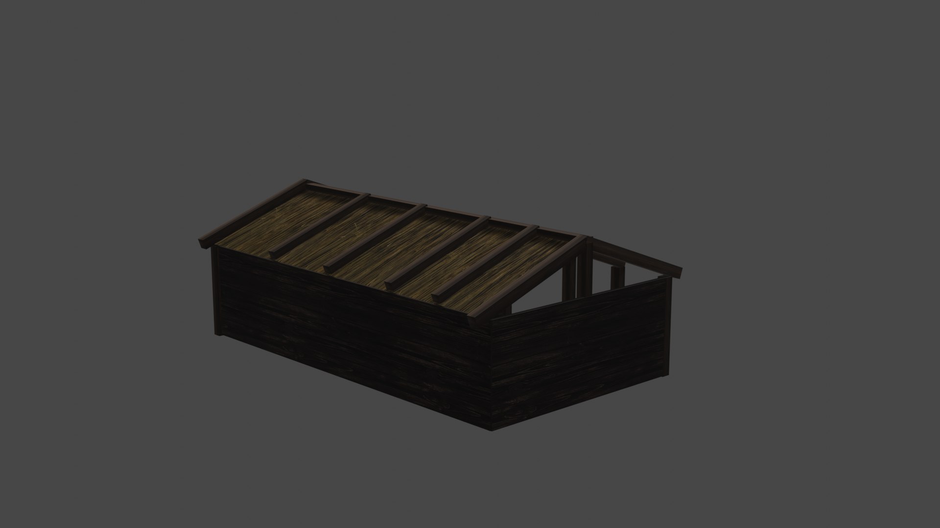 Medieval Stable Low Poly 3D Model - TurboSquid 2169039