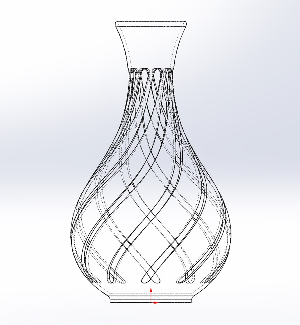 Vase Stl Model - TurboSquid 2168823