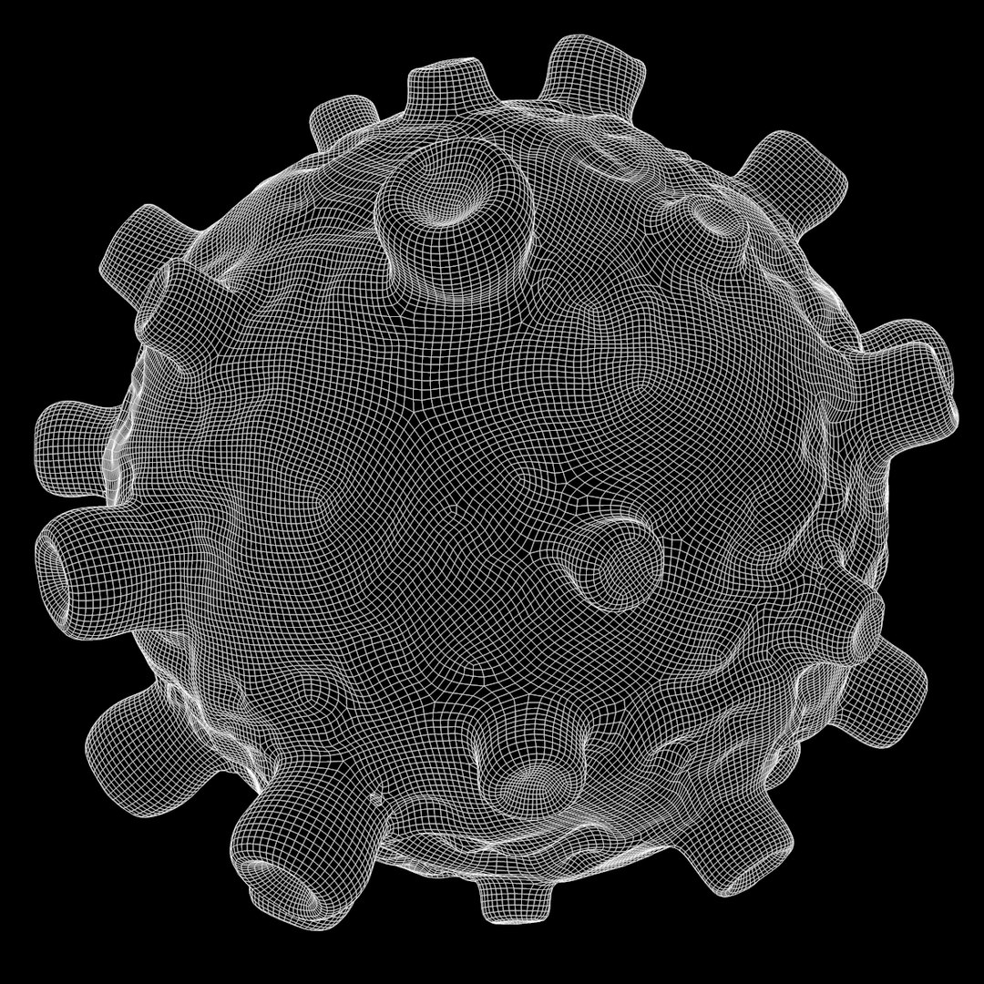 3D Model Hiv Aids Virus - TurboSquid 1389463