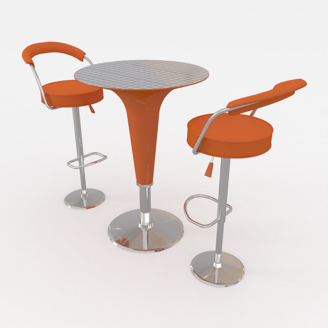 Cocktail Table 3d Model