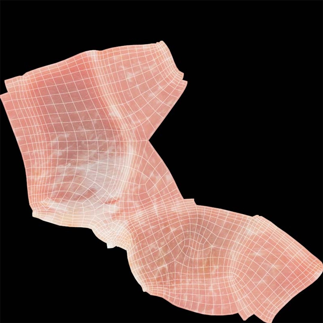 3D Red Veiny Meat 1 Remastered Model - TurboSquid 2362298