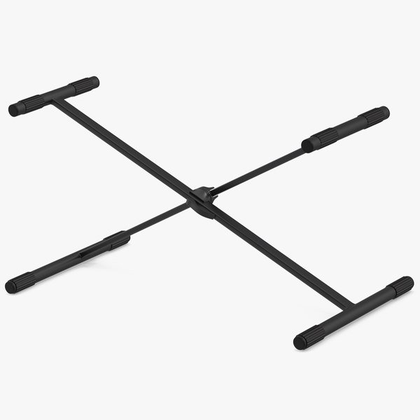modelo 3d Soporte para piano digital negro - TurboSquid 2007296