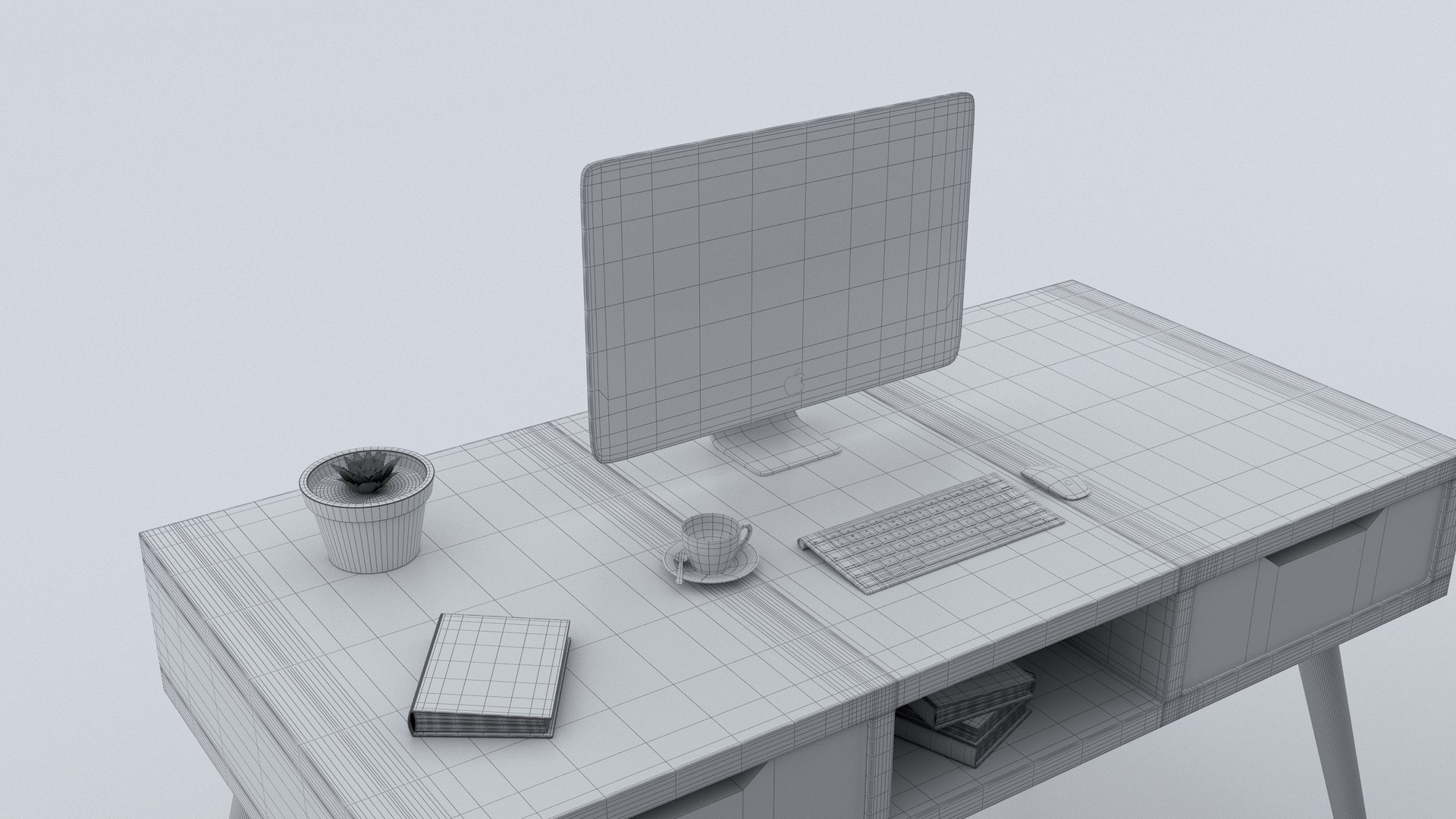 3D model desk - TurboSquid 1686681