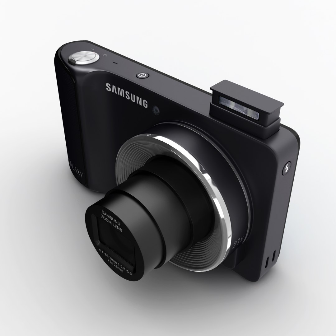 3d Samsung Galaxy Camera Model