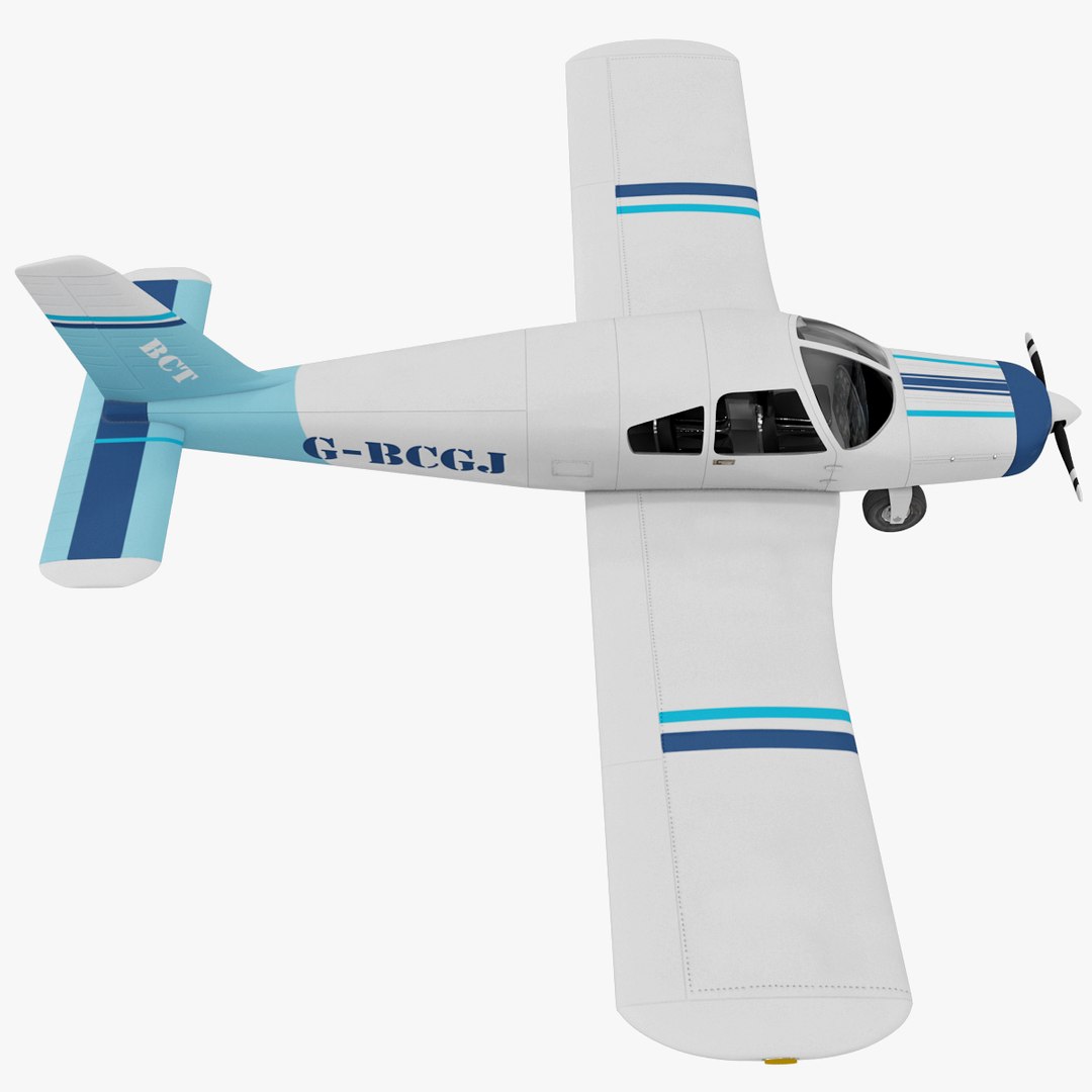 Piper Pa-28 Cherokee Civil 3d Model