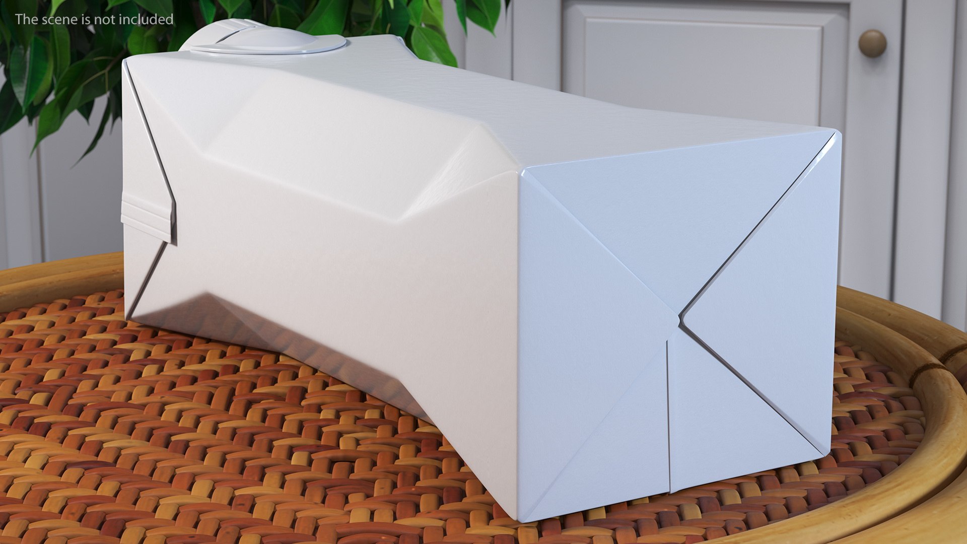 Beveled Edge Small Aseptic Carton With Cap 3D - TurboSquid 1789852