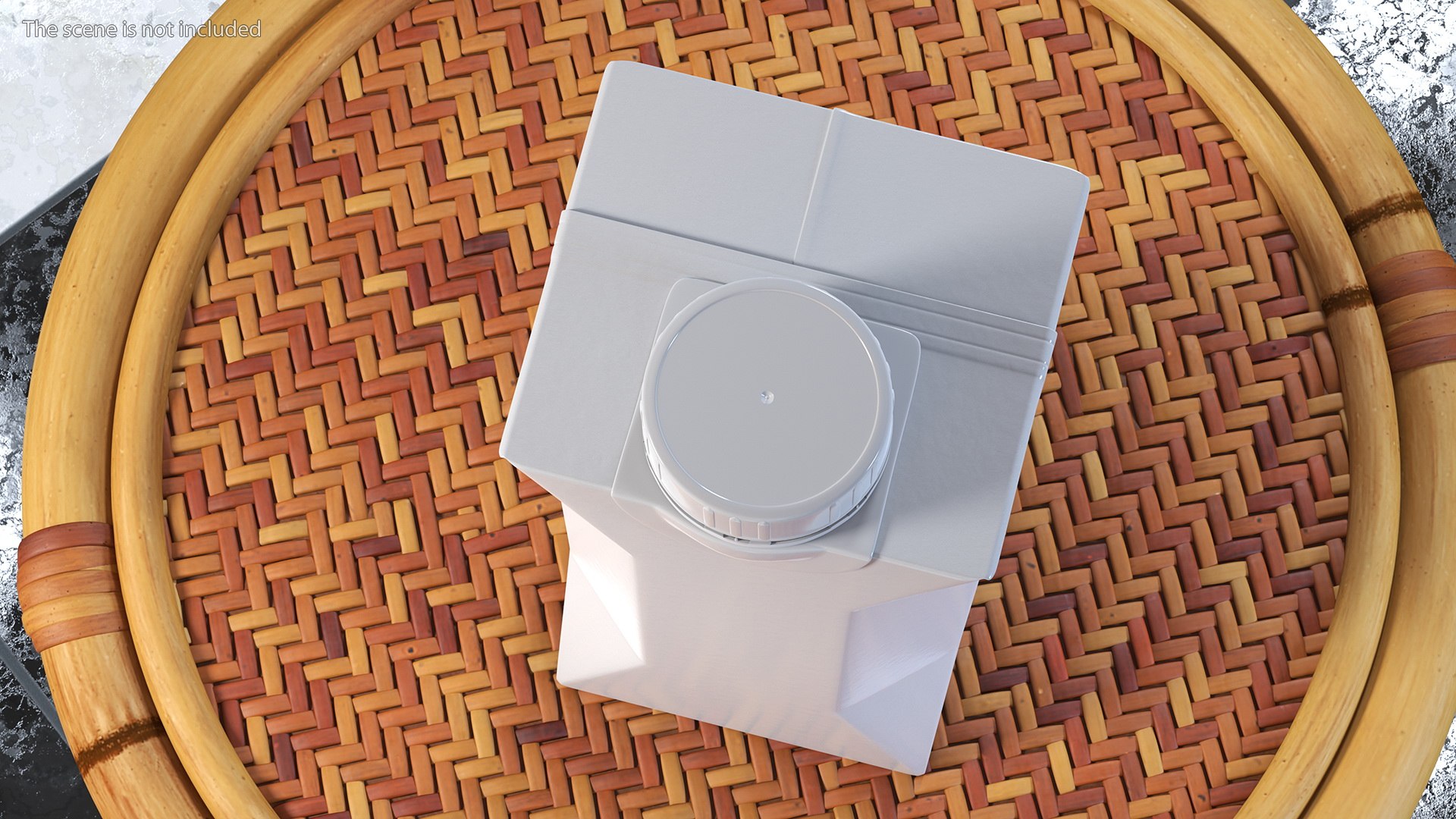 Beveled Edge Small Aseptic Carton With Cap 3D - TurboSquid 1789852