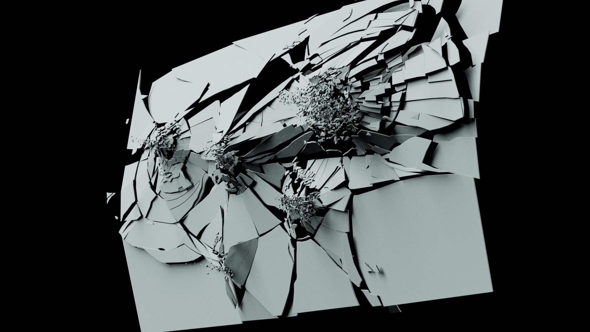 3D Realistic Glass Shatter - TurboSquid 2278654