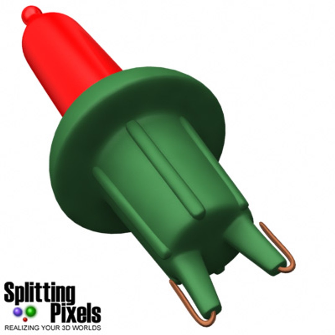 3d Model Christmas Lights