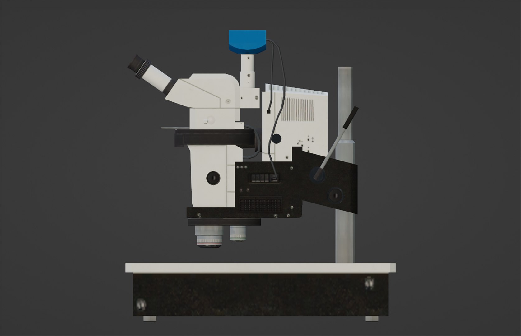 3D Microscope 3D Model - TurboSquid 1953410