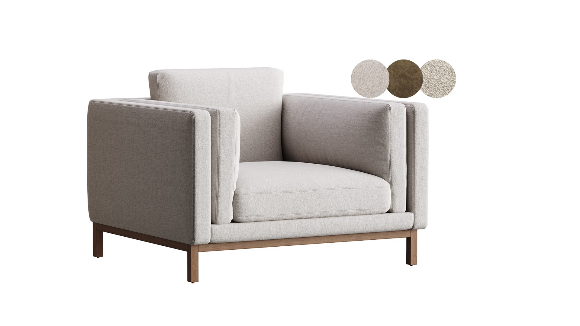 3D Owen Armchair - TurboSquid 2376161