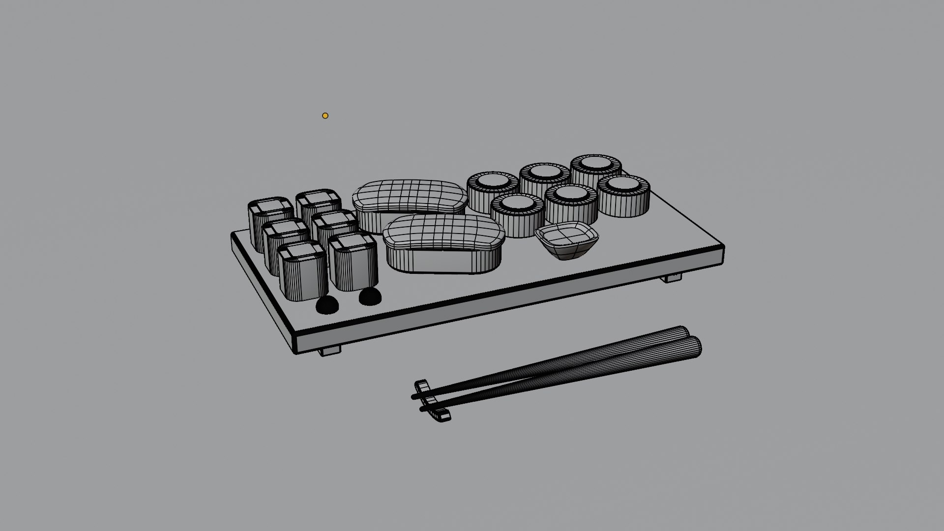 3D Sushi Model - TurboSquid 2054877
