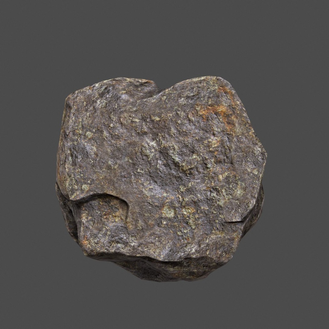 3d model of rock 1