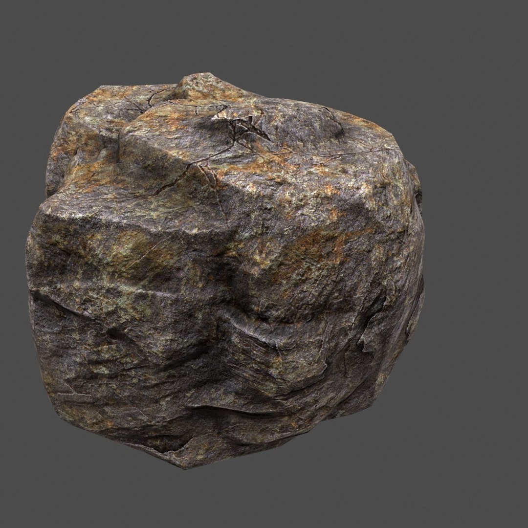 3d model of rock 1