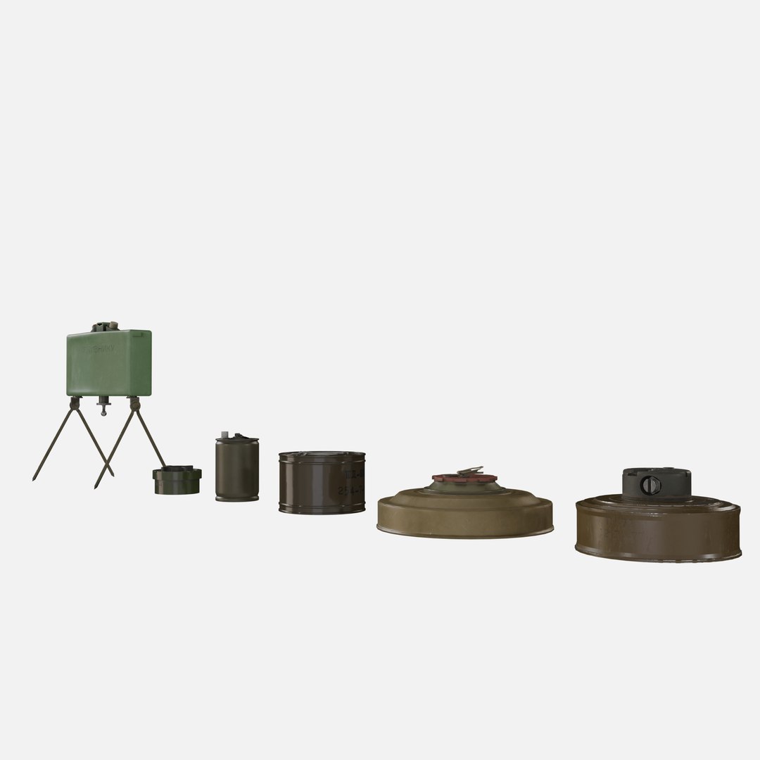 3D Model Mines Collection - TurboSquid 2435634
