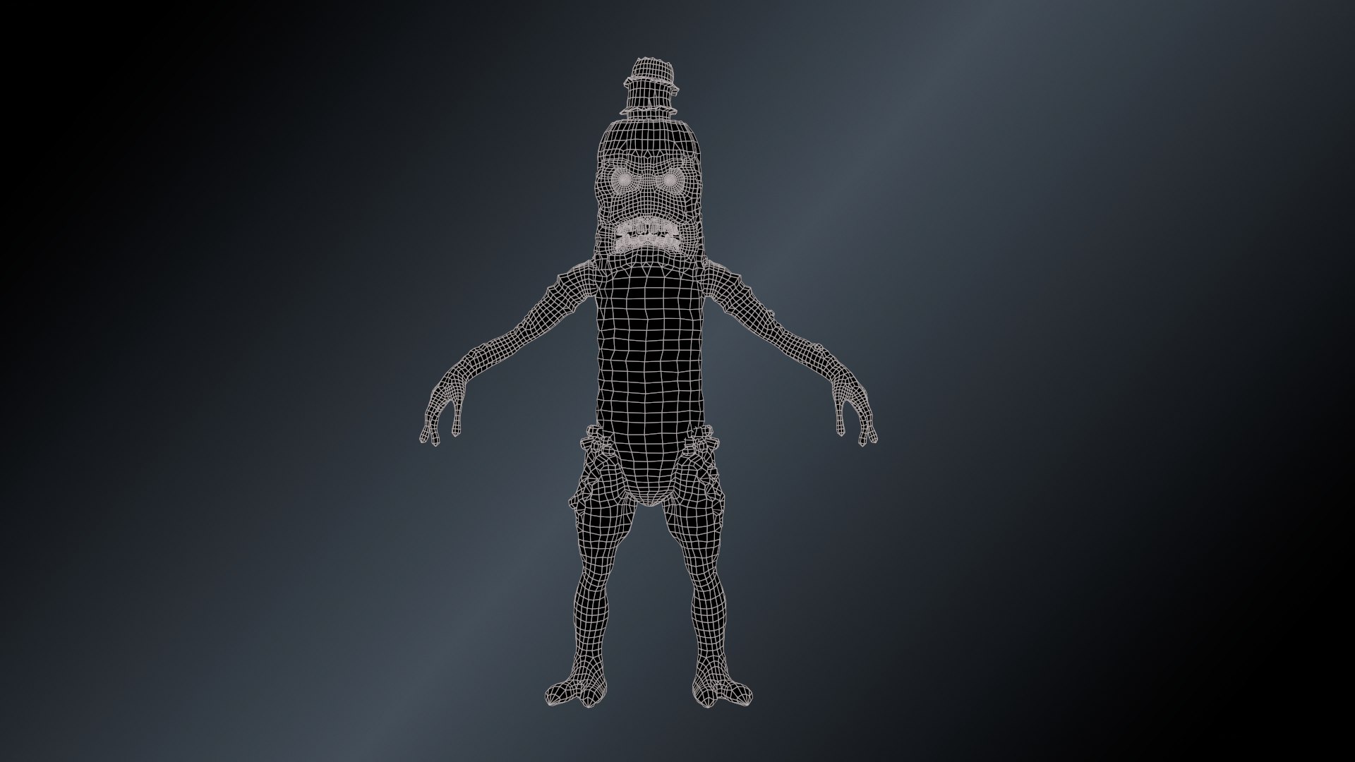 3D Model Corn Monster - Game Ready VR AR Low-poly - TurboSquid 1855264