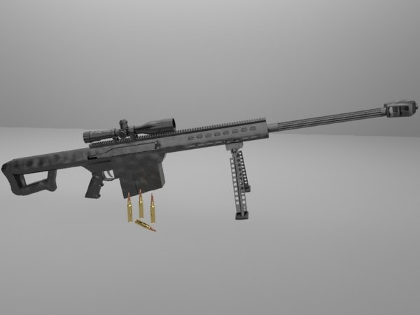 무료 바렛 m107 3D 모델 - TurboSquid 588956