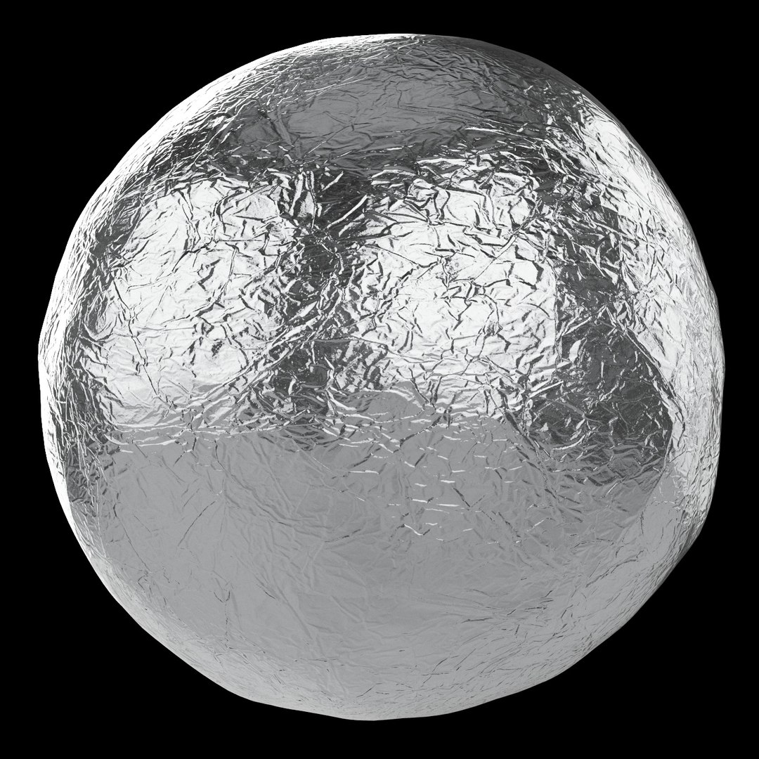 Foil Scanned Realistic 3D Model - TurboSquid 1673417