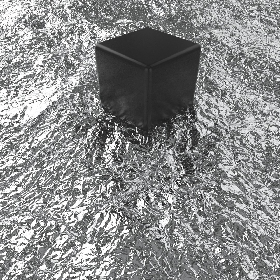Foil Scanned Realistic 3D Model - TurboSquid 1673417