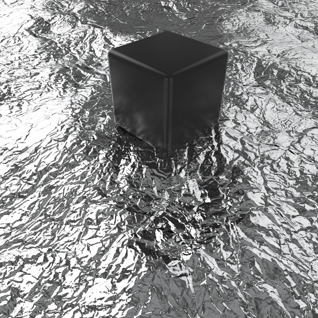 Foil Scanned Realistic 3D Model - TurboSquid 1673417