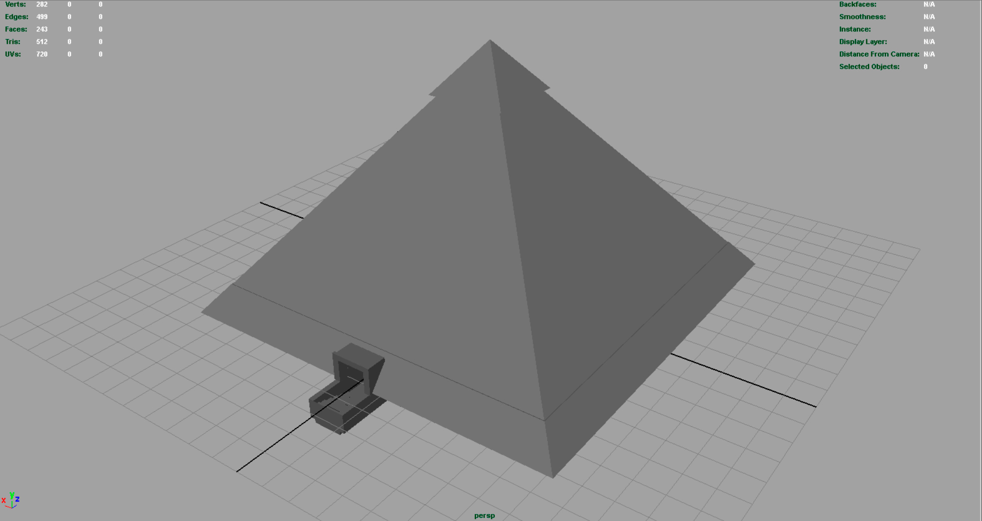 3D egyptian pyramid model - TurboSquid 1368145