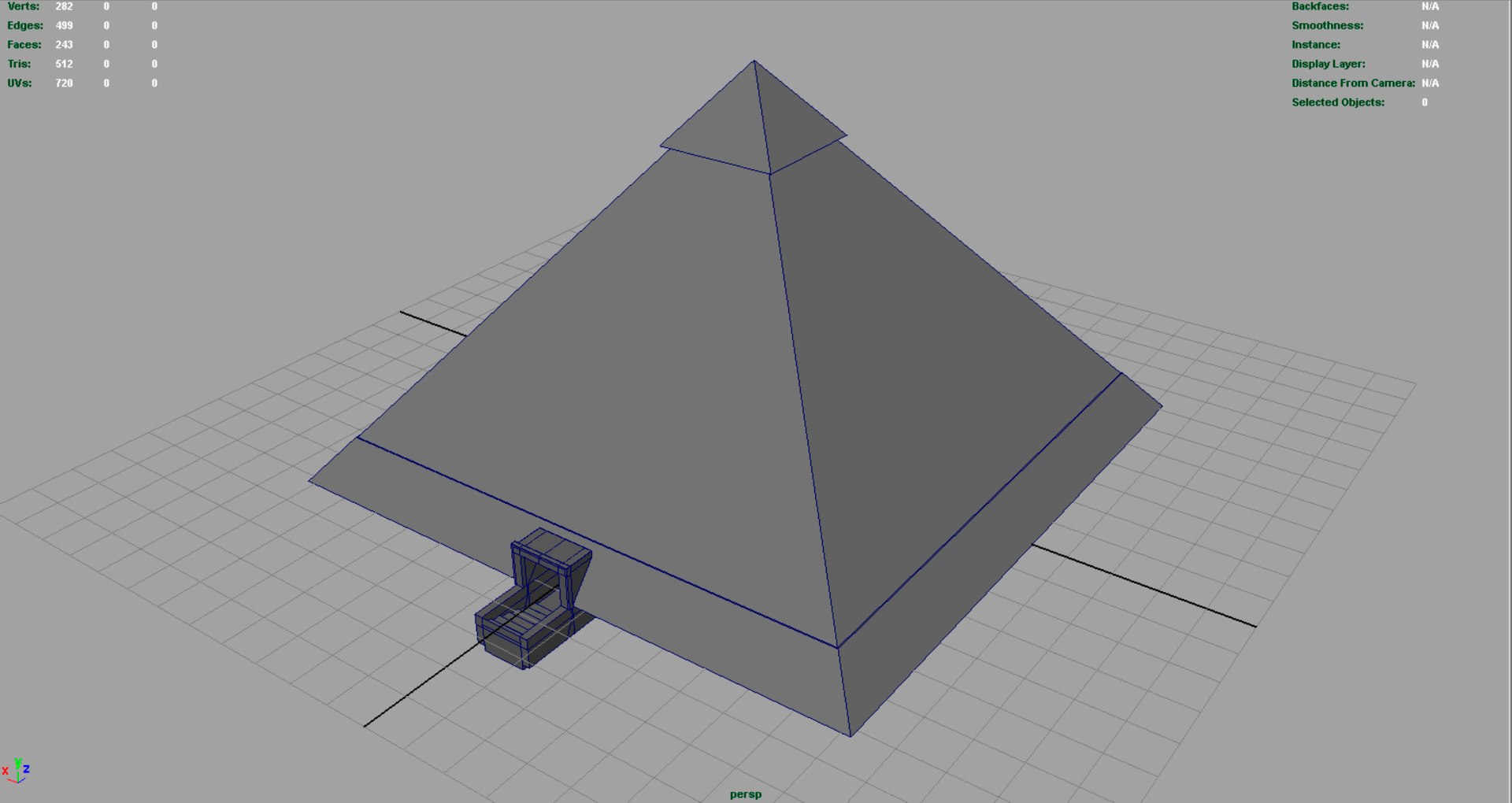 3D Egyptian Pyramid Model - TurboSquid 1368145