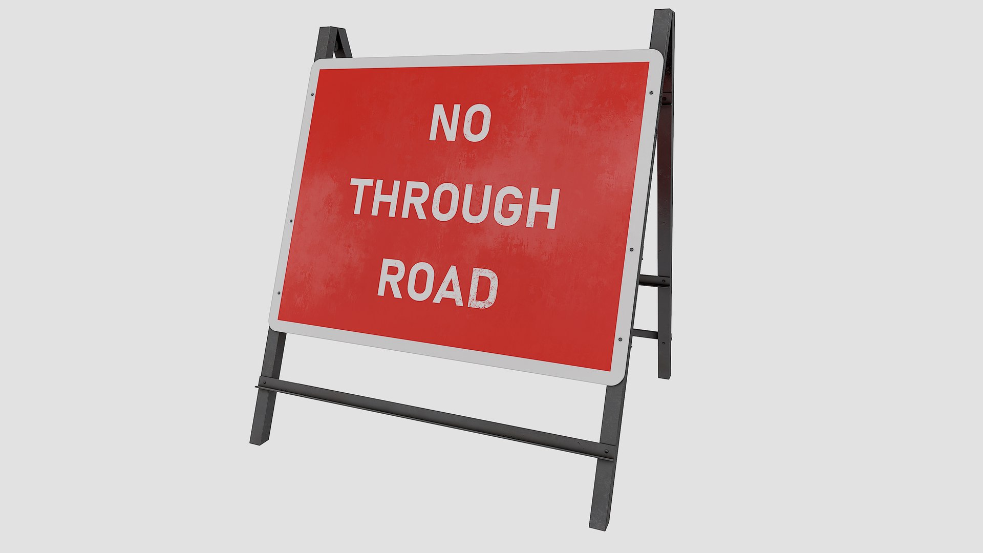 Road Sign 3 With Pbr 4K 8K 3D - TurboSquid 1723773