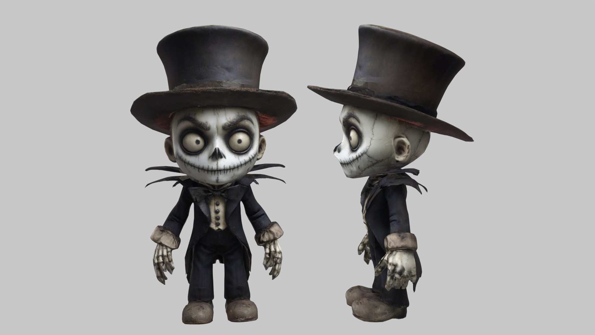 3D Animated Doll With Needle Head - TurboSquid 2350357