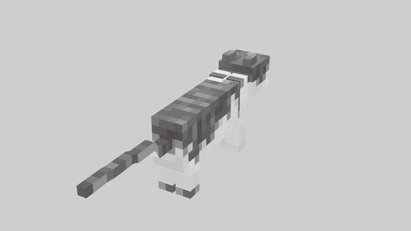 Minecraft Cat 3D 모델 - TurboSquid 1977676