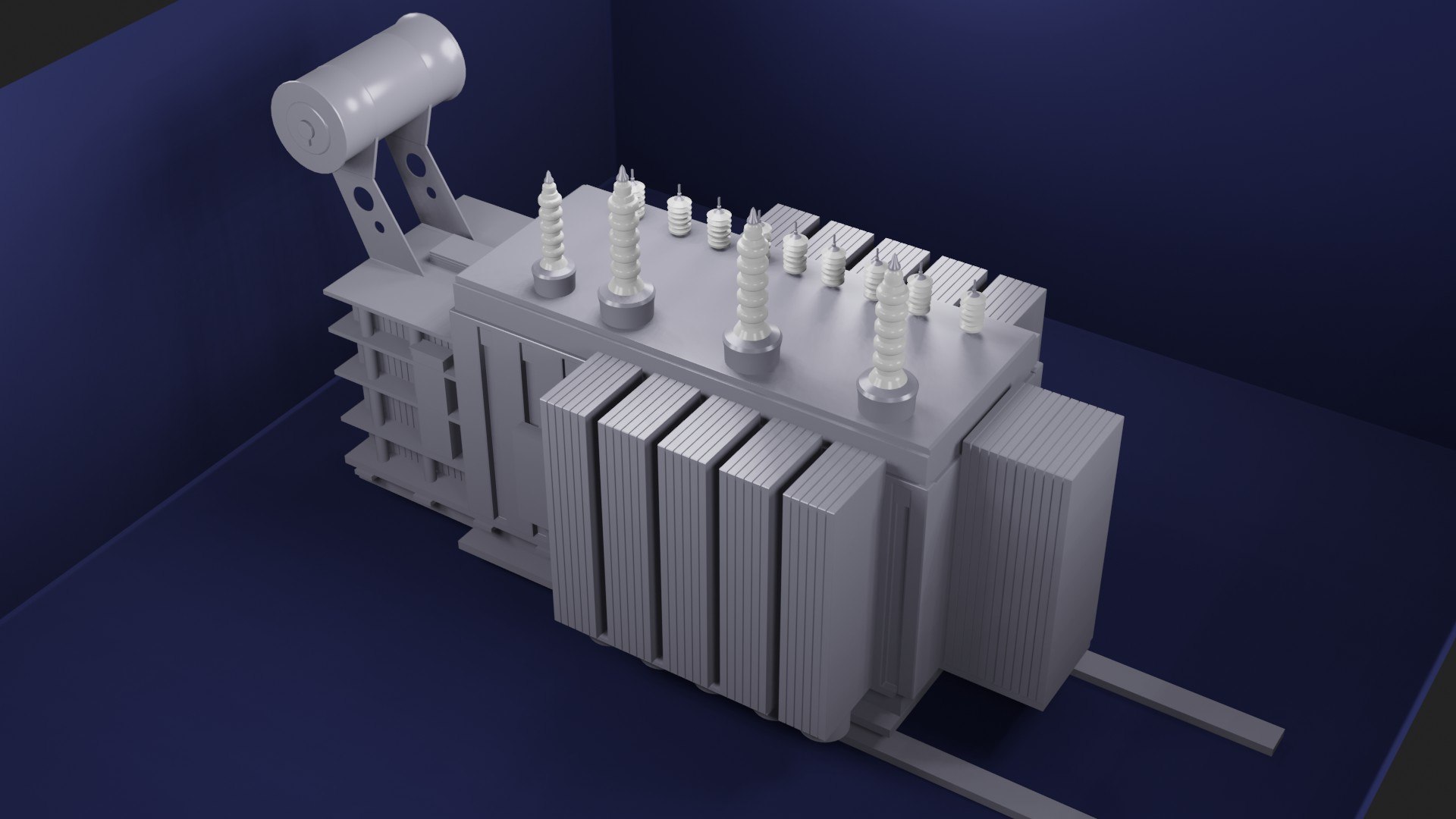 Electrical Transformer 3D Model - TurboSquid 1781402