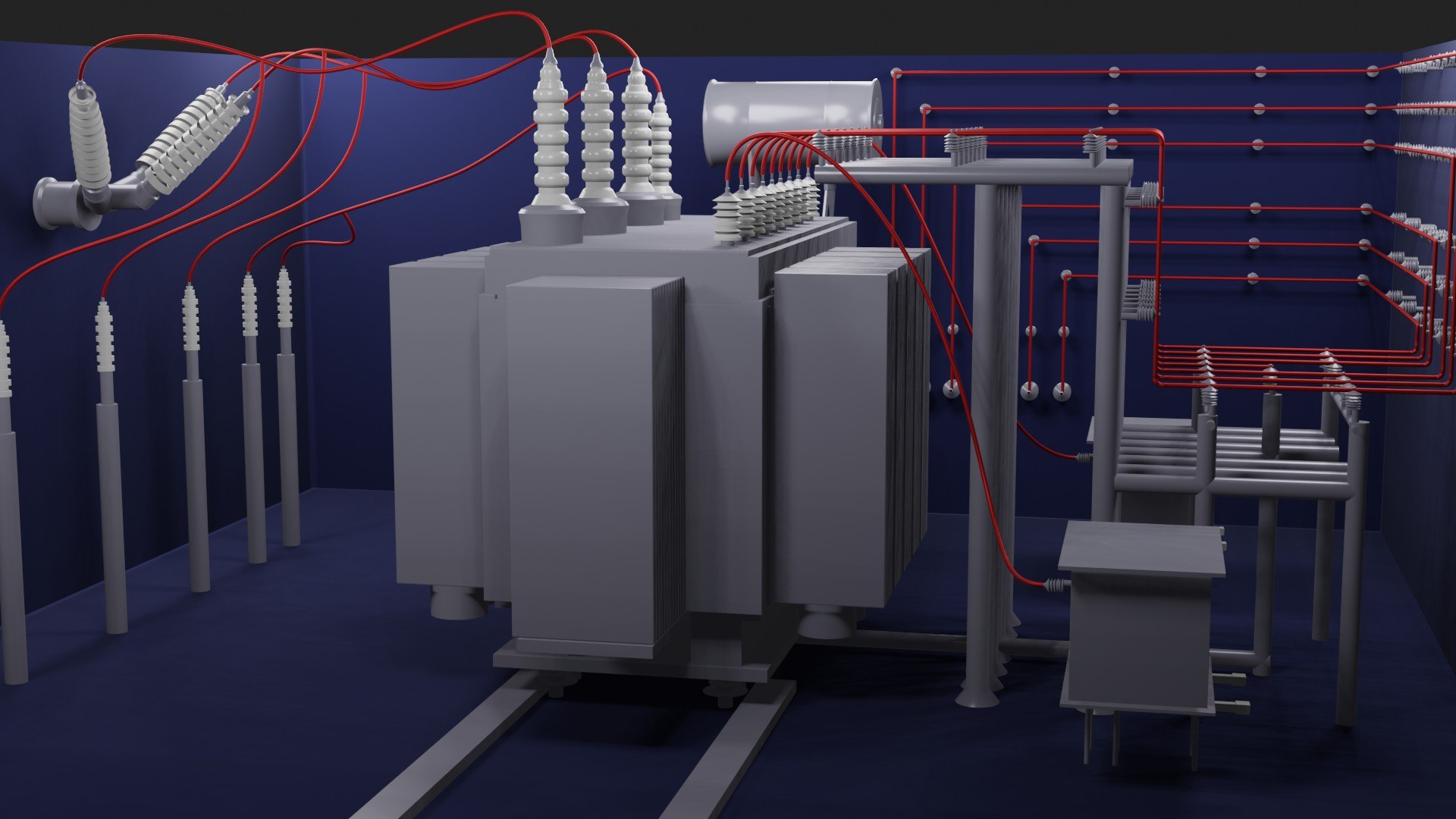 Electrical Transformer 3D Model - TurboSquid 1781402