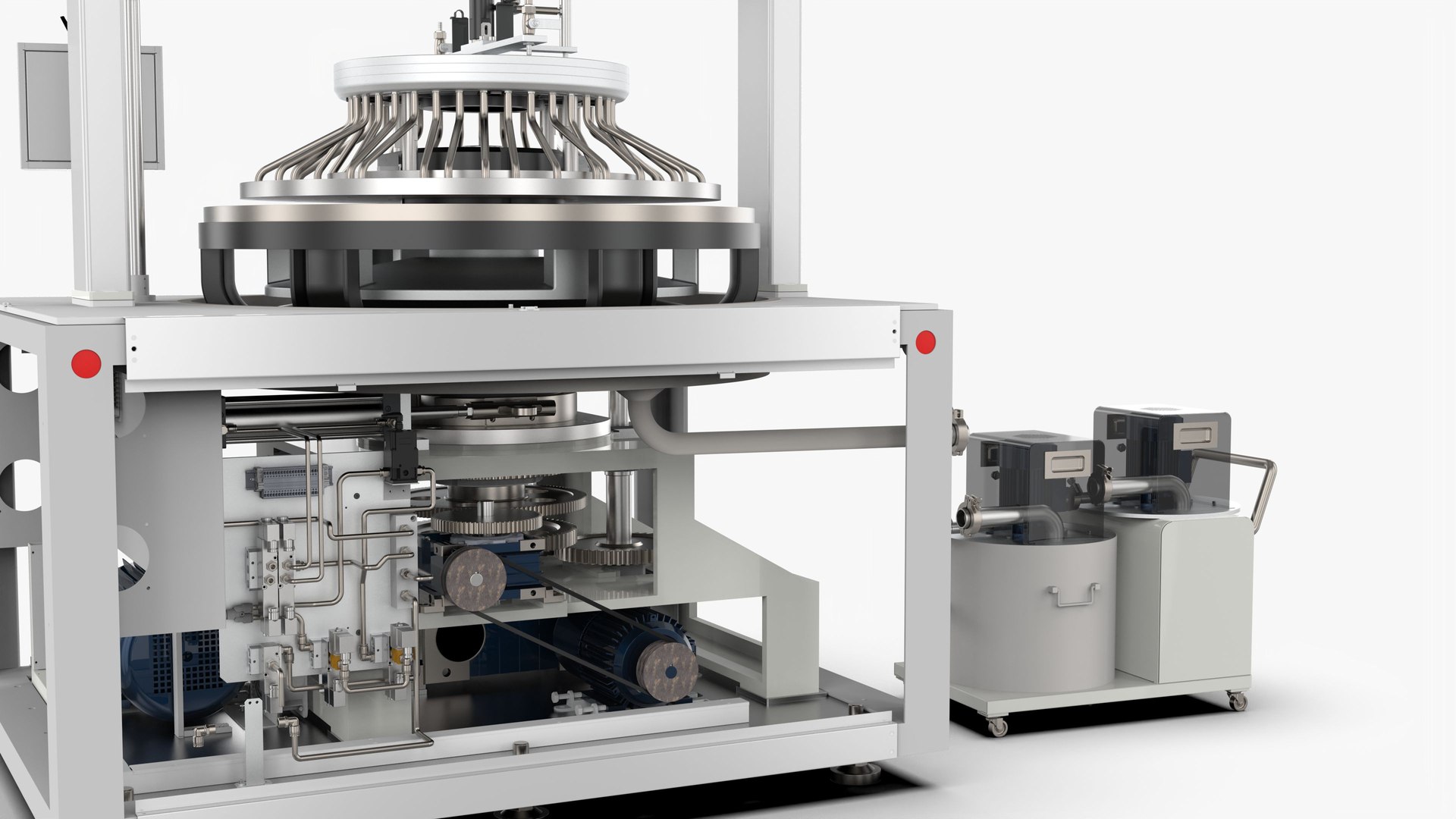 Automatic High Precision Glass Polishing Machine 3D - TurboSquid 2010283