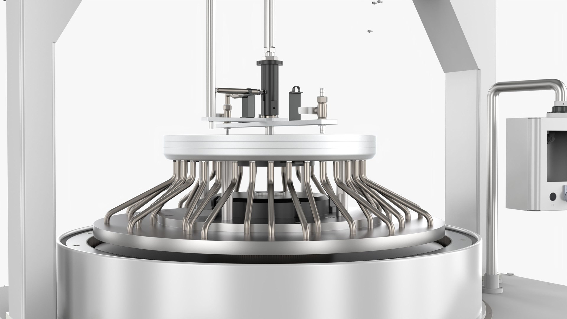 Automatic High Precision Glass Polishing Machine 3D - TurboSquid 2010283