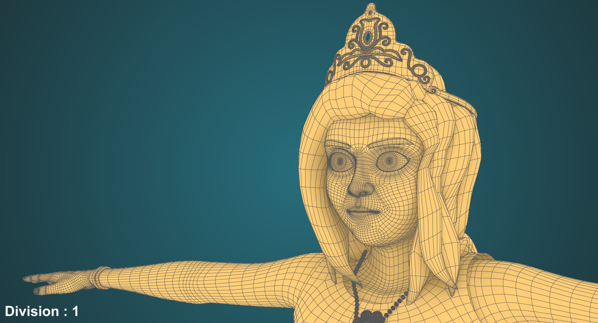 Fantasy Girl - Rig 3d Model