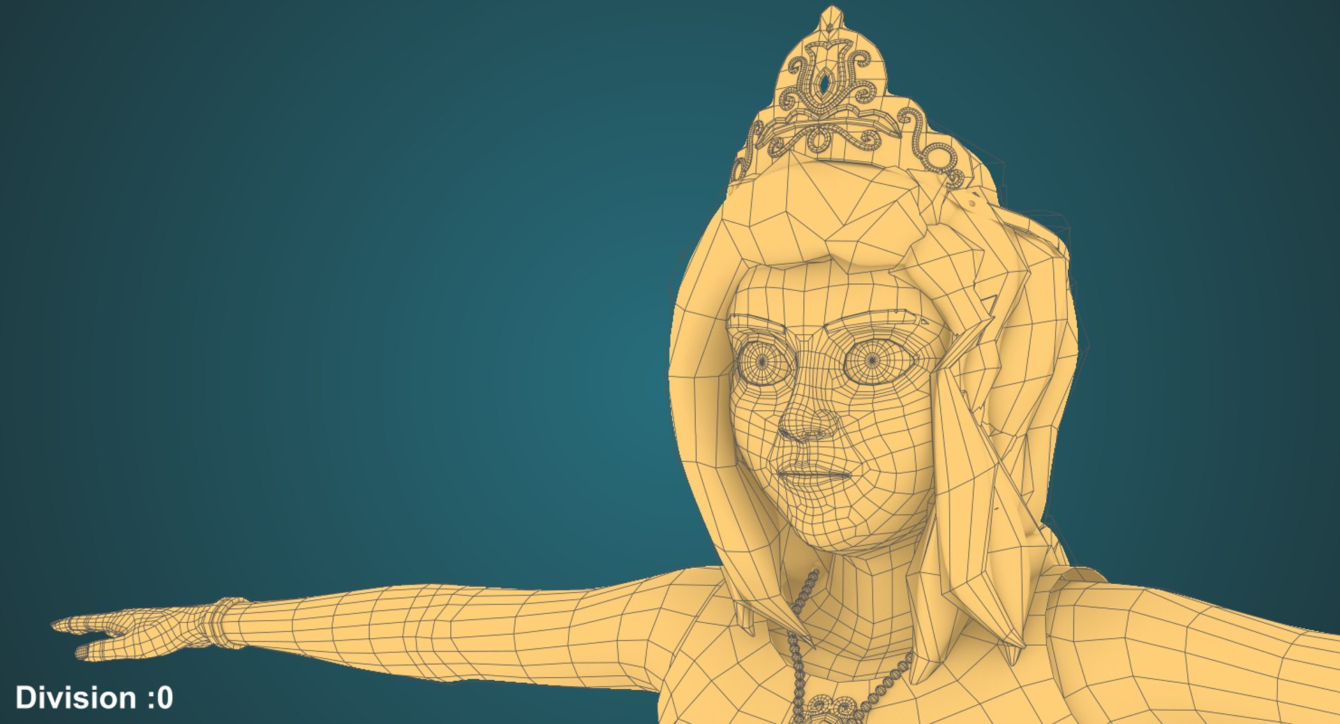 Fantasy Girl - Rig 3d Model