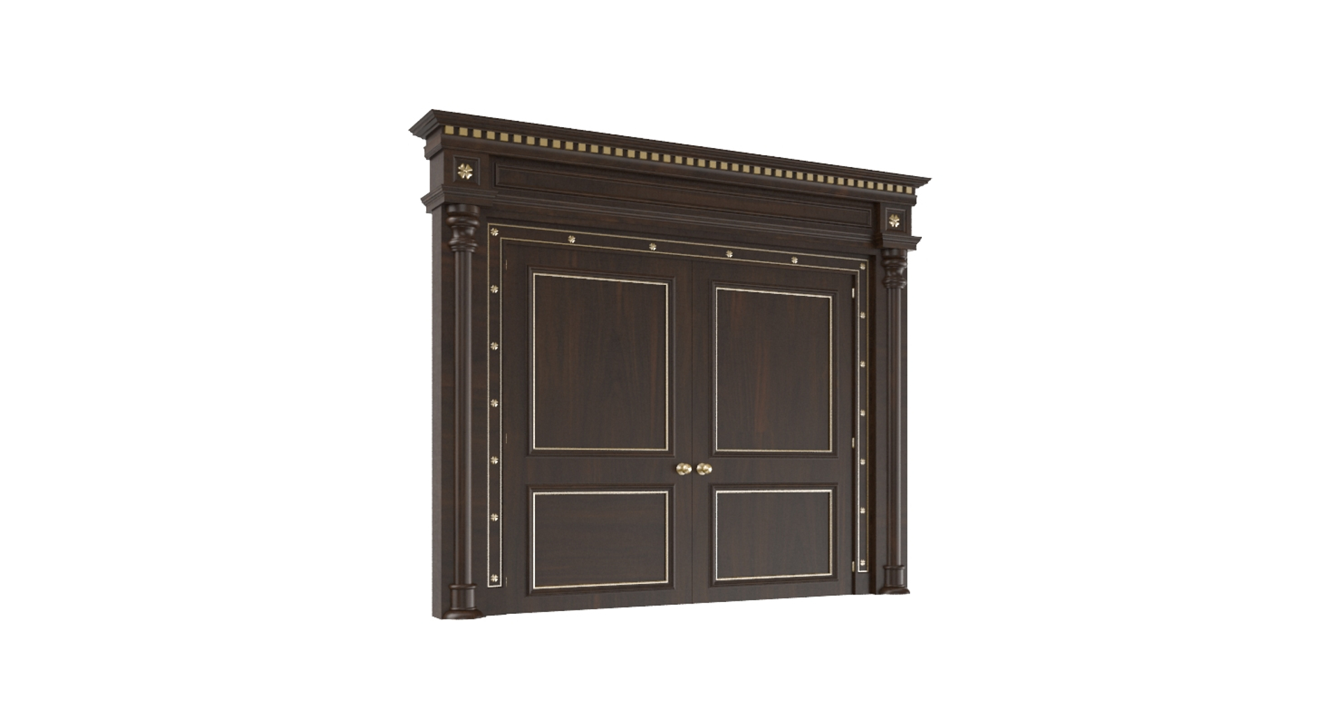 Real Classic Door Model - TurboSquid 1368780