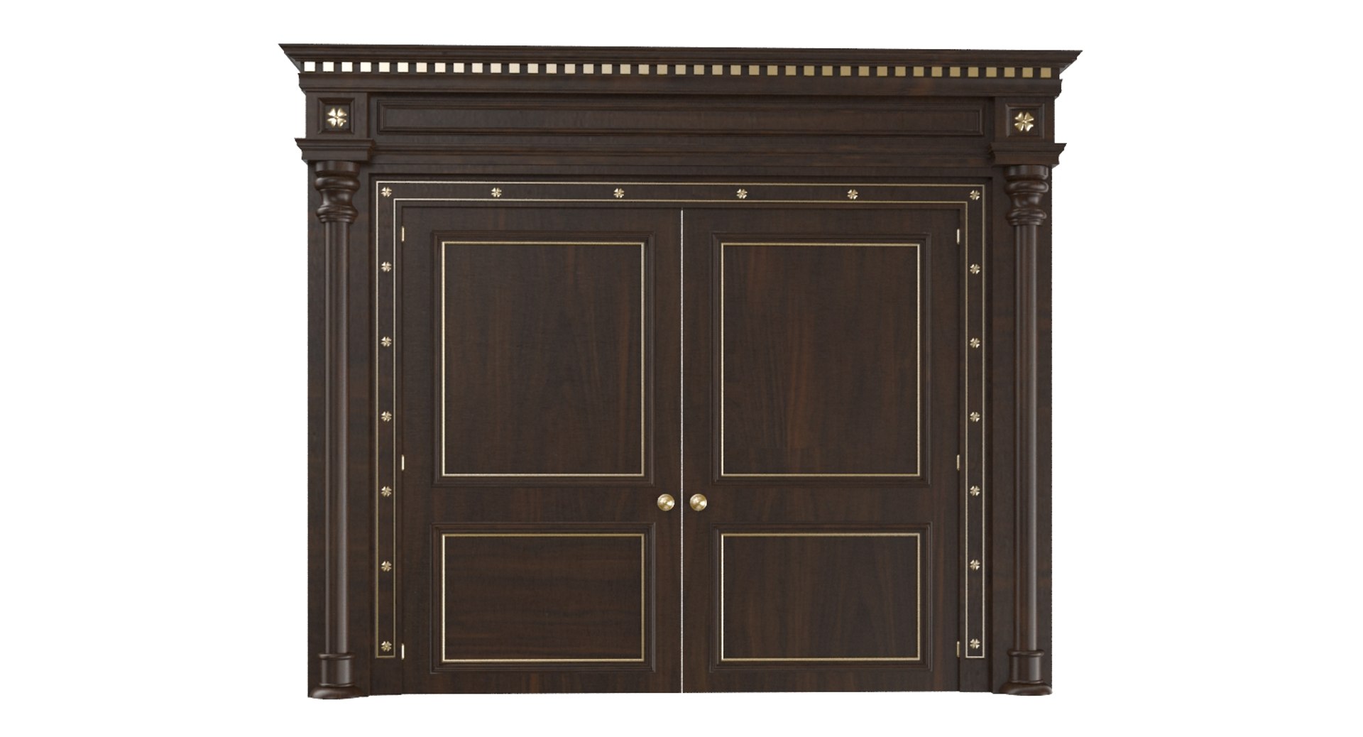 Real Classic Door Model - TurboSquid 1368780