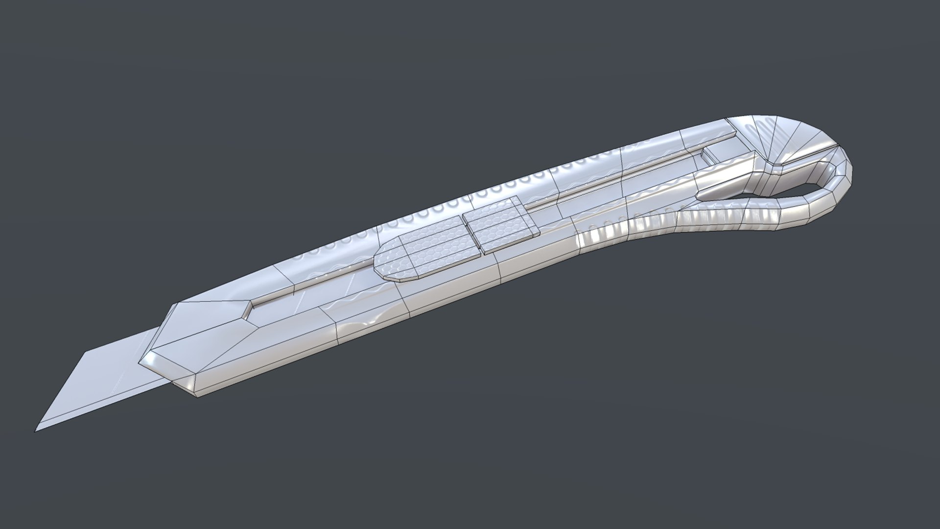 Box Cutter 001 Low-poly 3D Model - TurboSquid 1765292